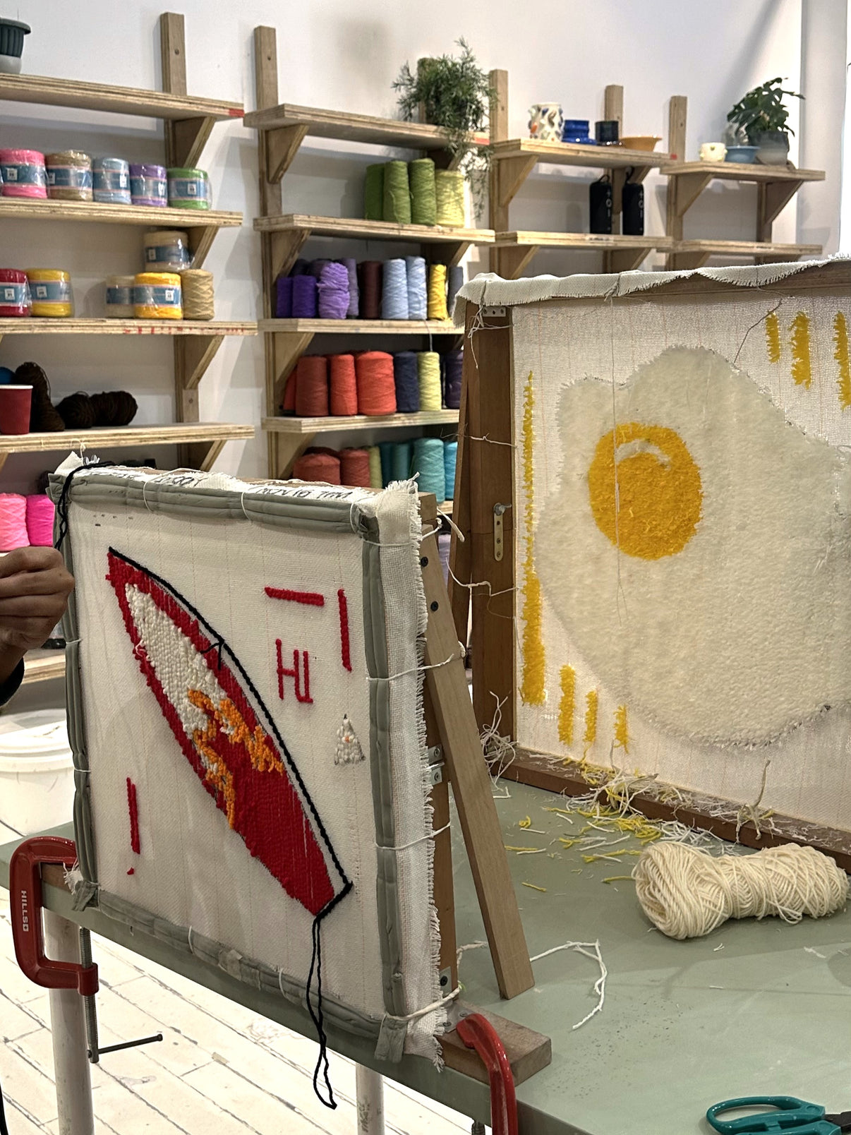 Rug Making Class 60x60 cm Frame – bumi and ashe