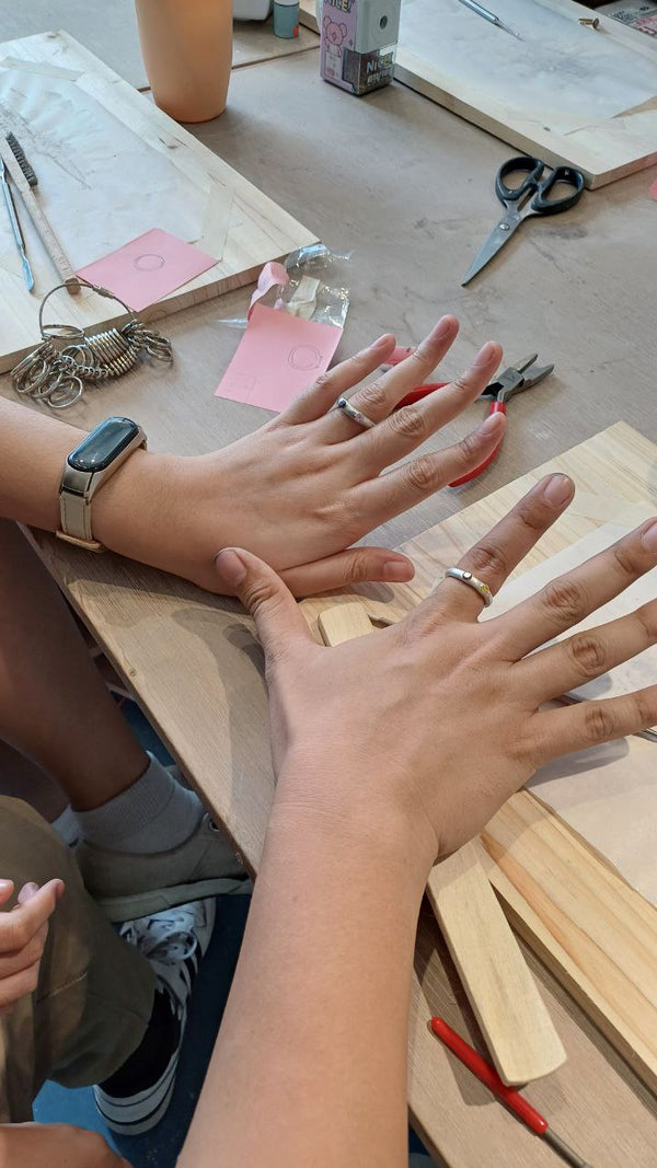 Silver Clay workshop Manila Philippines – bumi and ashe